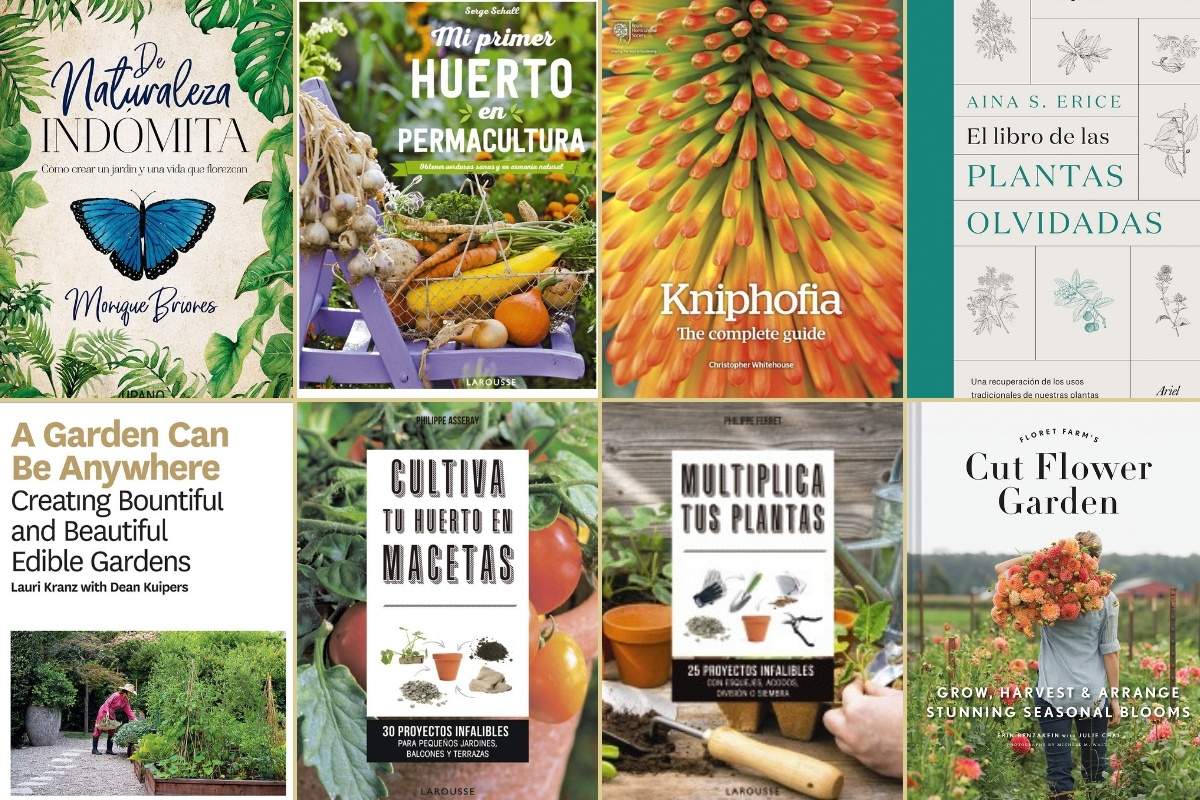 LOS LIBROS DE PLANTAS Y JARDINERÍA QUE NECESITAS