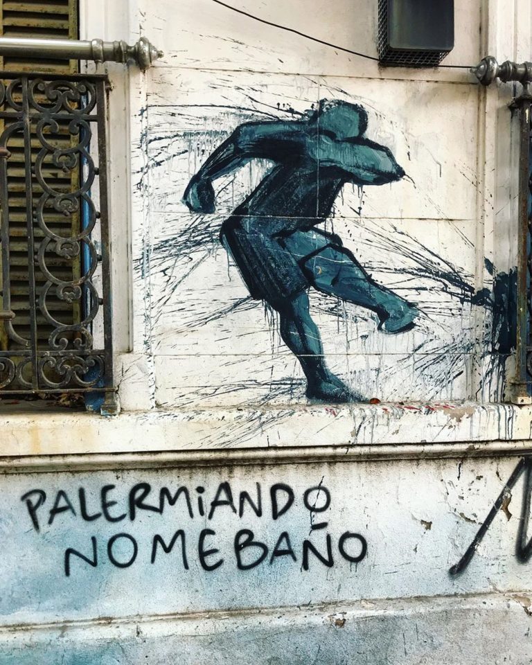"No me baño", el significado detrás del movimiento de graffiti argentino