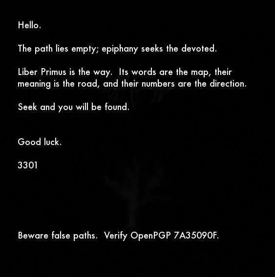 Cicada 3301: ¿Secta, reclutamiento de la CIA o un simple juego de internet?